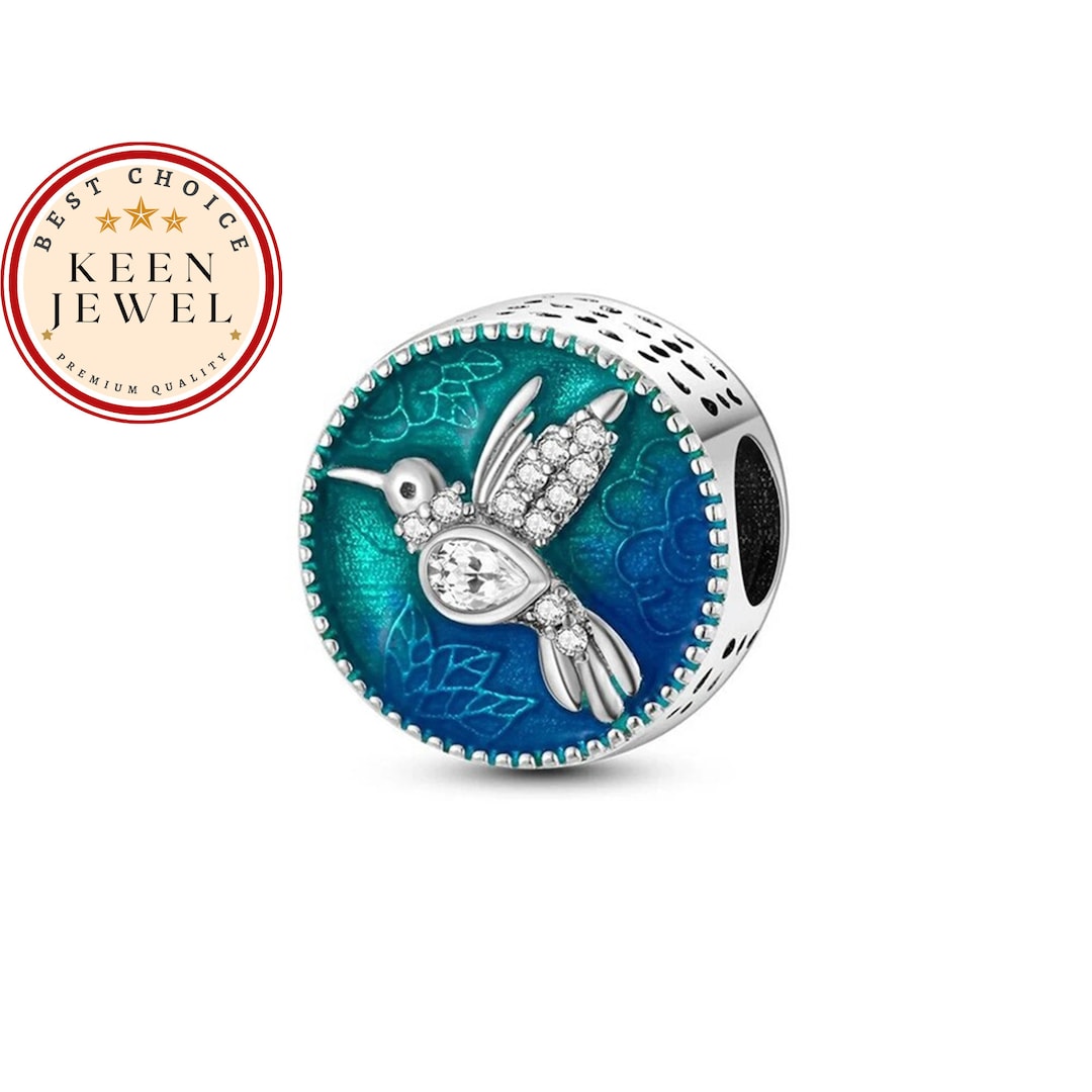 Hummingbird Charm for Pandora Bracelet, Birthday Gifts for Her, Grandma ...