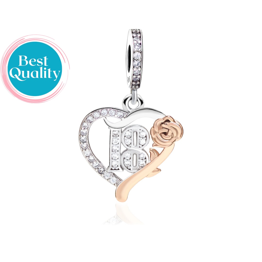 18. Geburtstag Charm fur Pandora Armband Designer 18. Geburtstag Charm fur Pandora Armband Tochter Geschenke Bester Freund Geburtstagsgeschenke Etsy