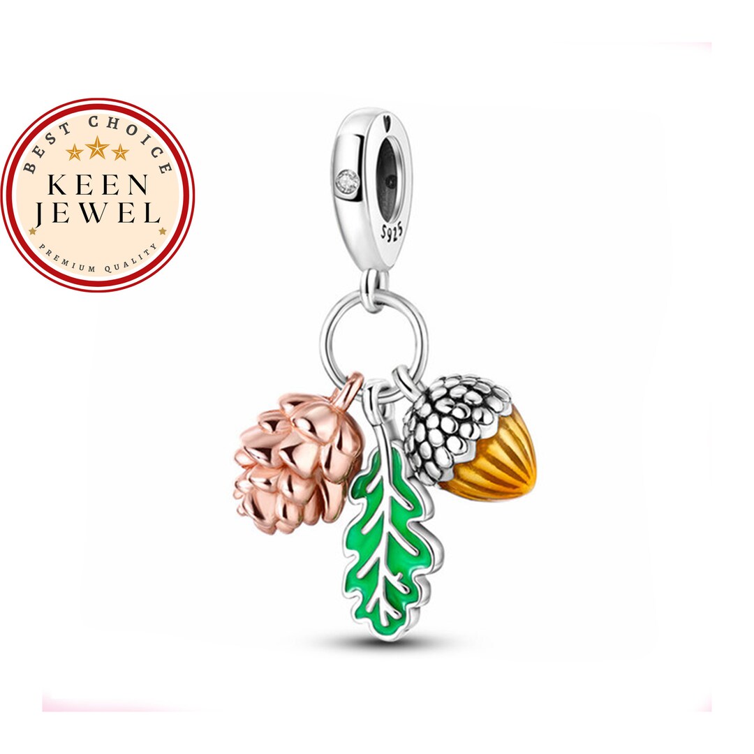 Autumn Charm for Bracelet, Birthday Gifts for Her, Mothers Day Gift for ...