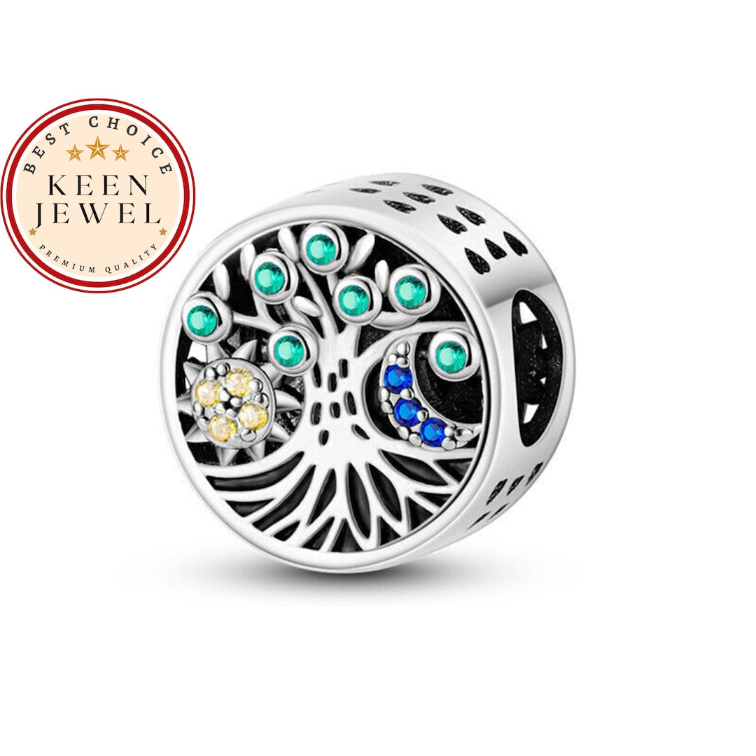 Sterling Silver Tree of Life Charm for Pandora Bracelet - Etsy