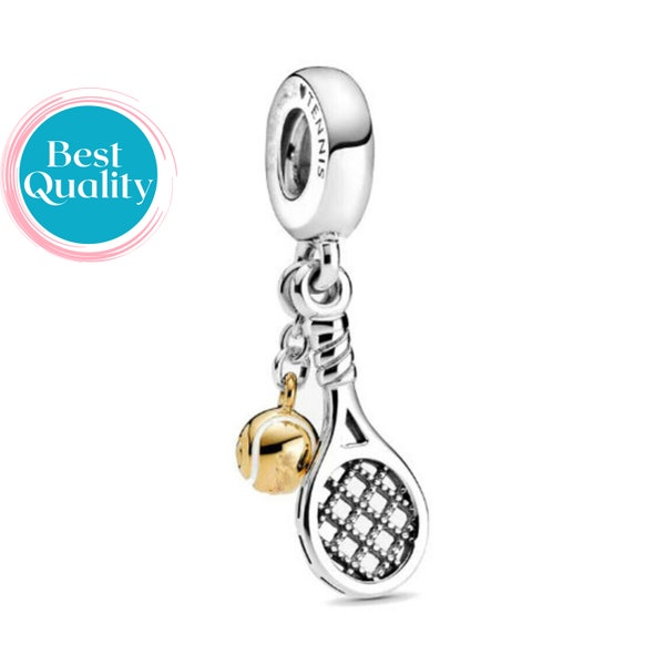 Tennis Charm - Etsy