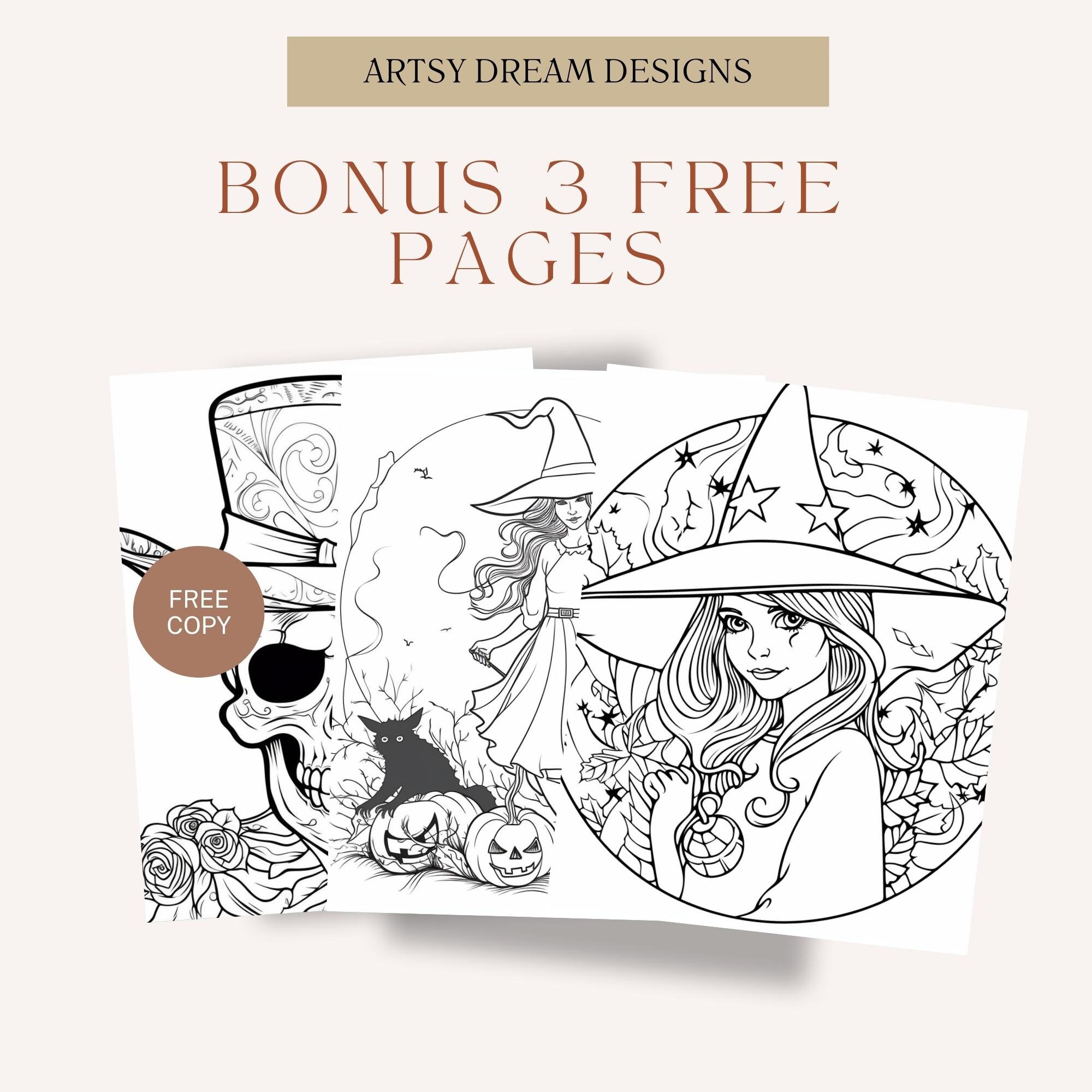 Adult Halloween Coloring Pages Halloween Coloring Sheets Printable ...