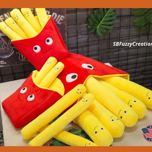 Plush French Fries - Etsy