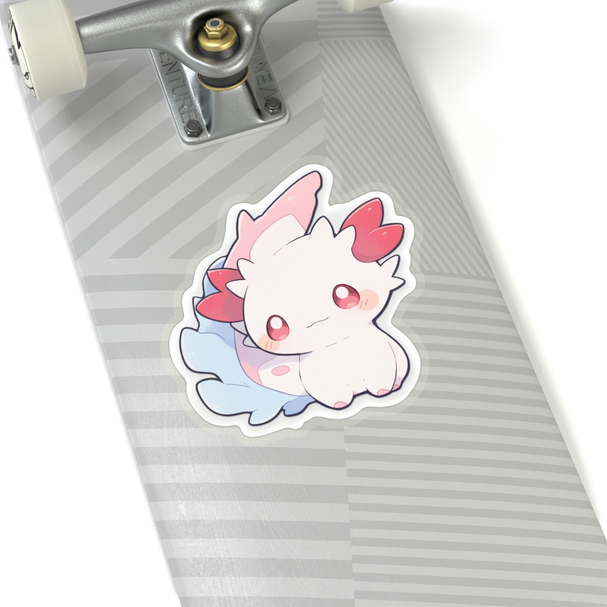 Adorable Baby Axolotl Vinyl Sticker High Quality, Water Resistant, and ...
