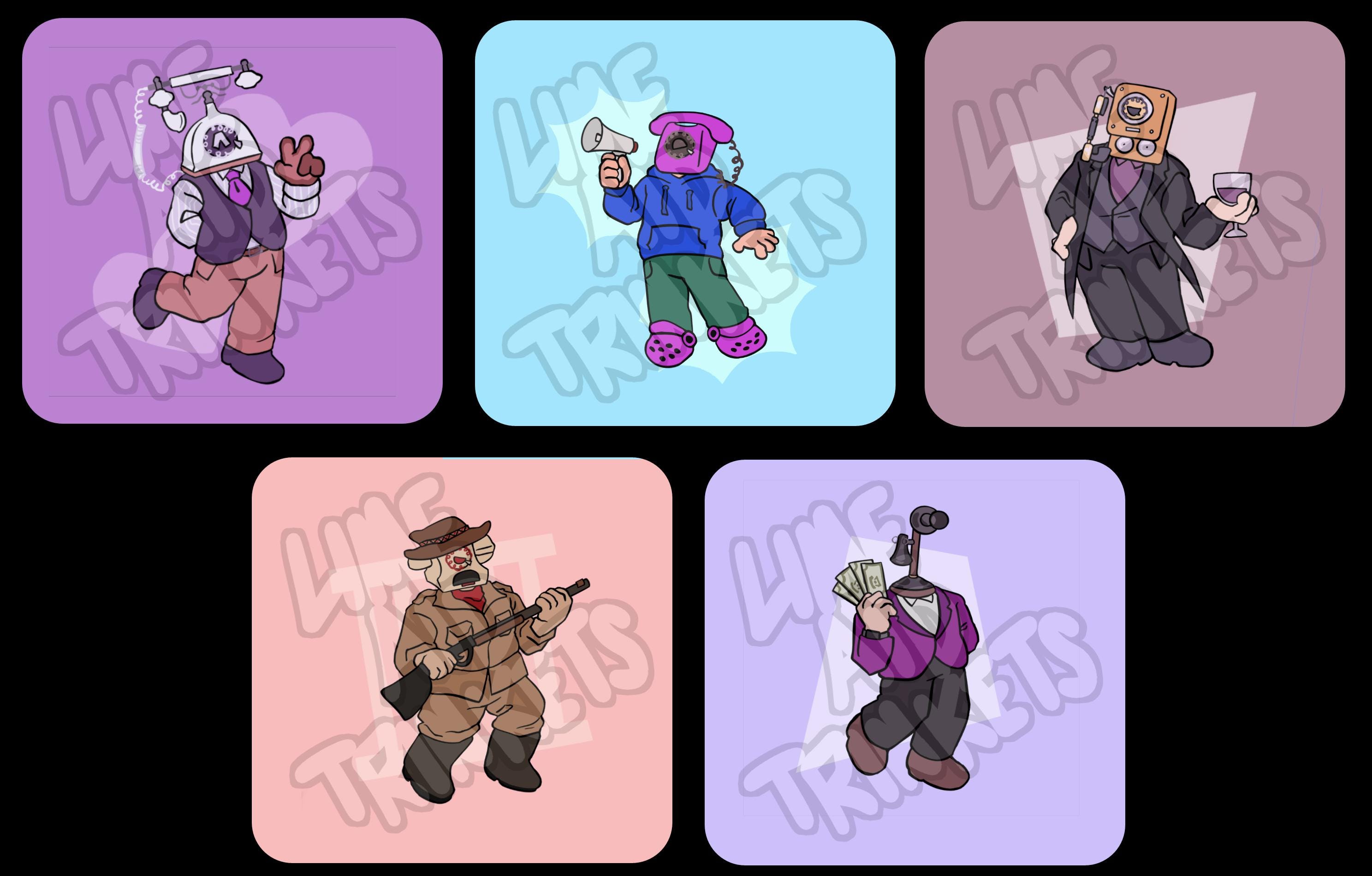 DIALTOWN Pins / Buttons - [wave 2] - Etsy