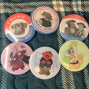 DIALTOWN Pins / Buttons - [wave 1] - Etsy
