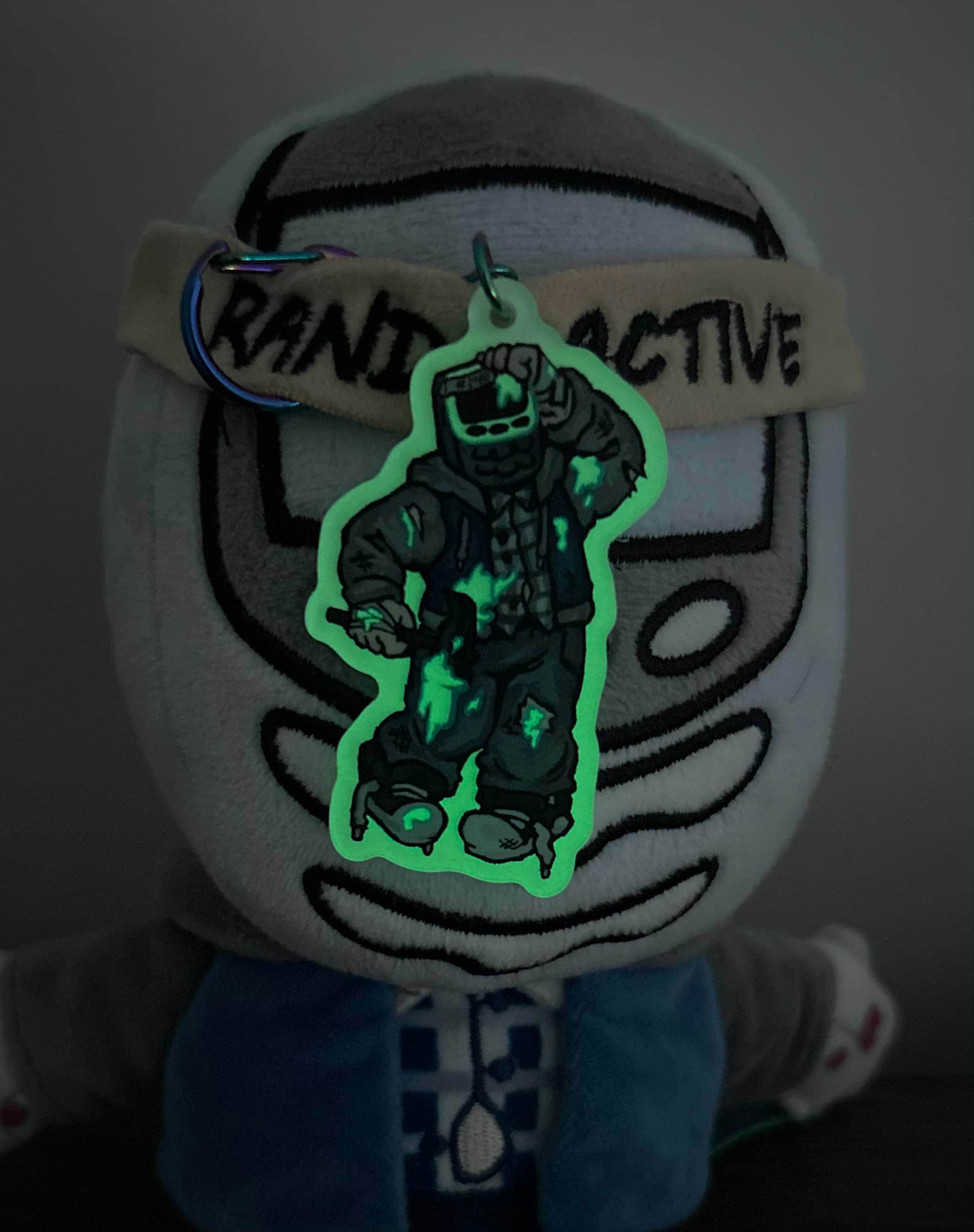 Randy Jade - GITD Glow in the Dark Keychain [ldialtown] - Etsy