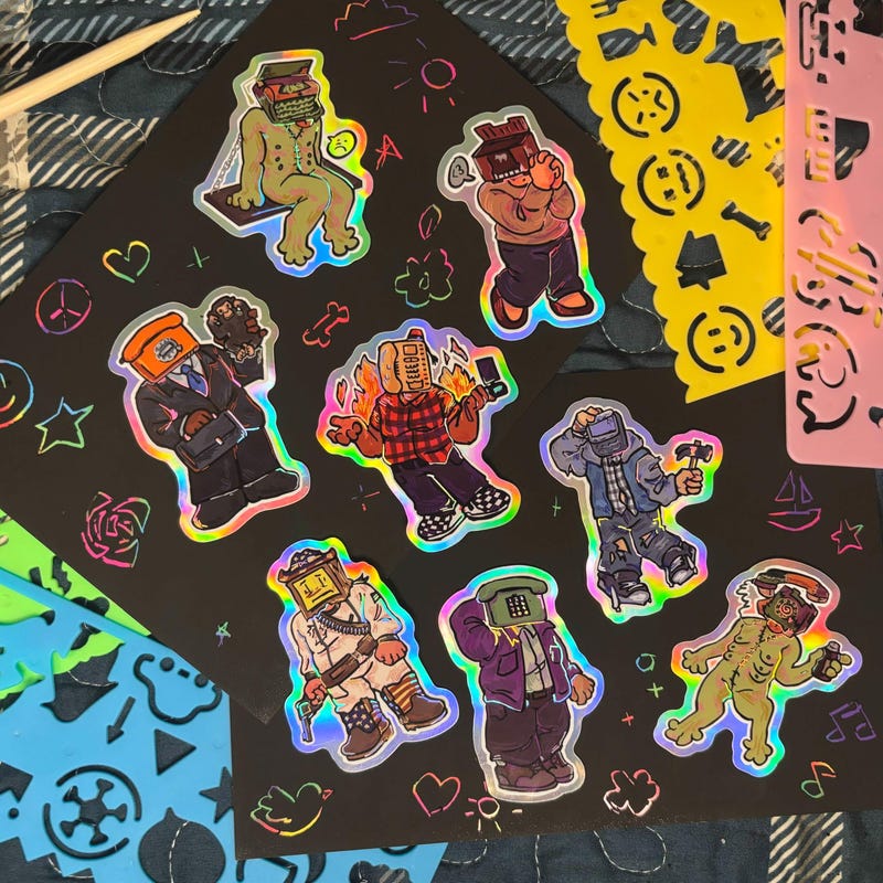 Regretevator Stickers - Etsy