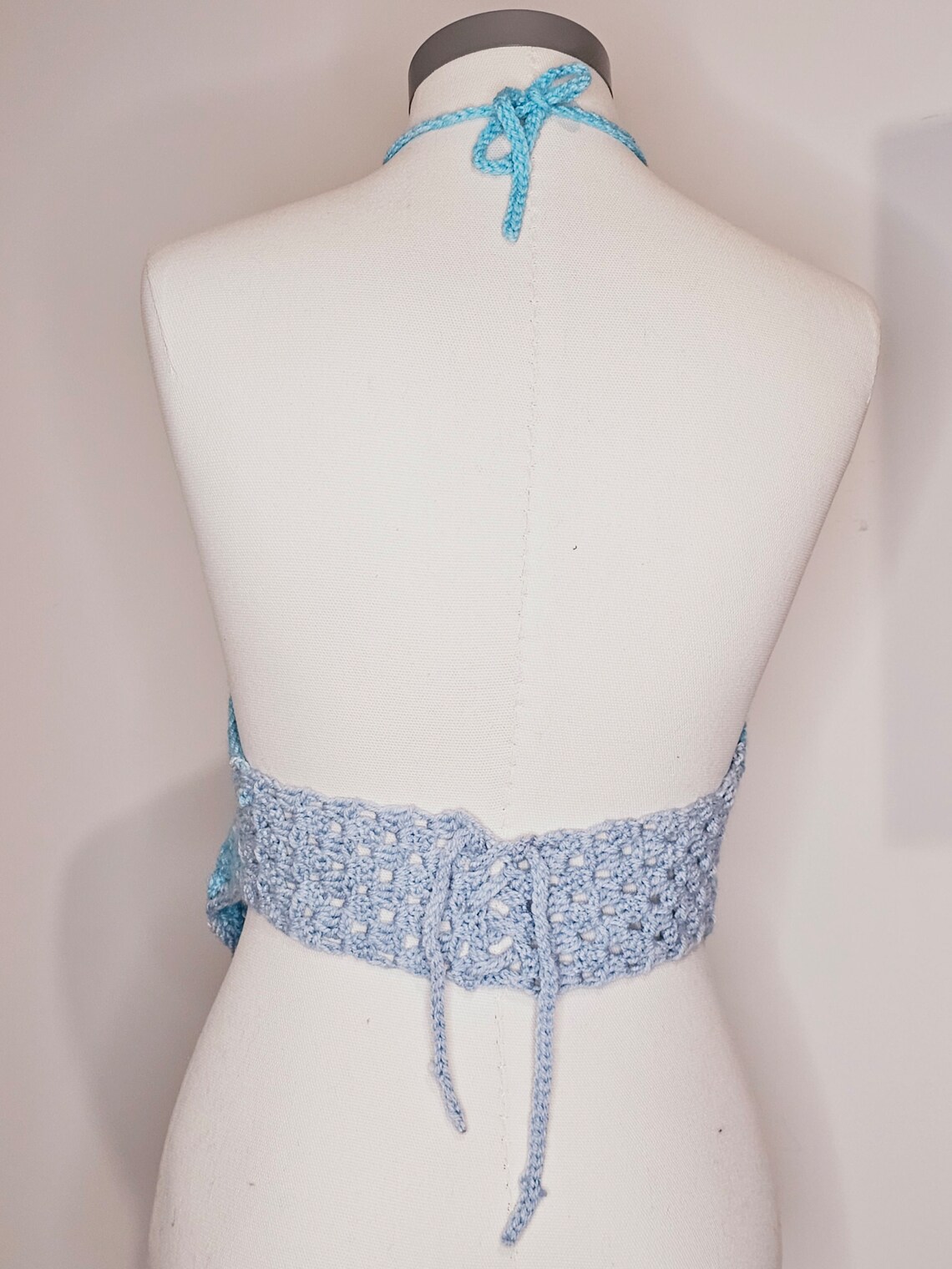 Crochet, Crochet Tops, Summer Tops, Crotchet Halter Top, Halter Top ...