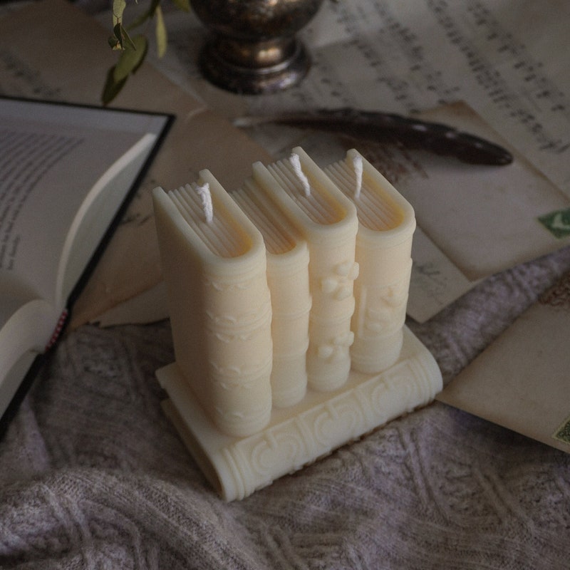 Library Candle - Etsy