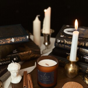 Study Room Soy 100% Candle, Unique Fragrance, Moonlit Study, Candle ...