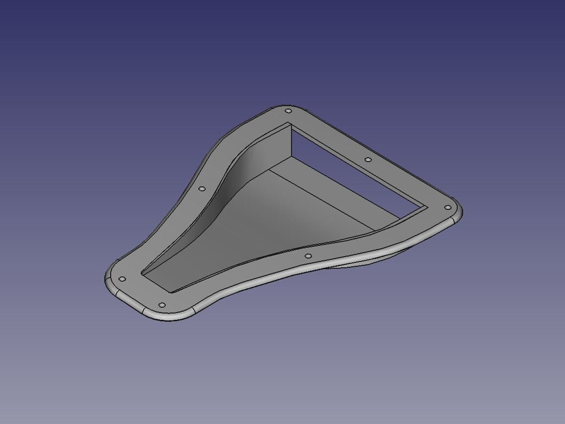 Miata Headlight Intake Printable Model - Etsy