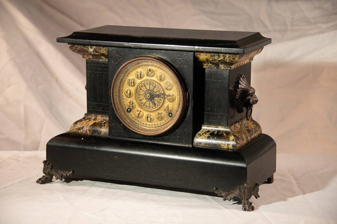 Antique E.N. Welch Mantle Clock Kodak Model - Etsy