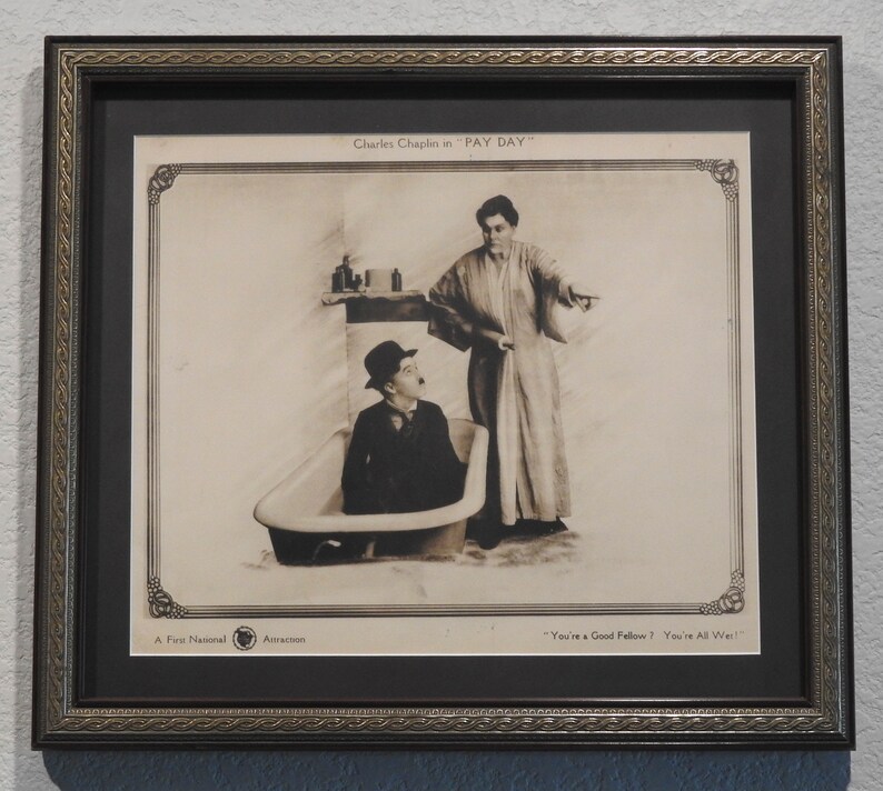 Charlie Chaplin and Phyllis Allen in Pay Day 1922 Movie Photo - Etsy