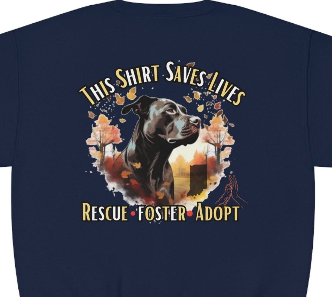2-sided St Francis K9 Rescue Shirt This Shirt Saves Lives St Francis K9 ...
