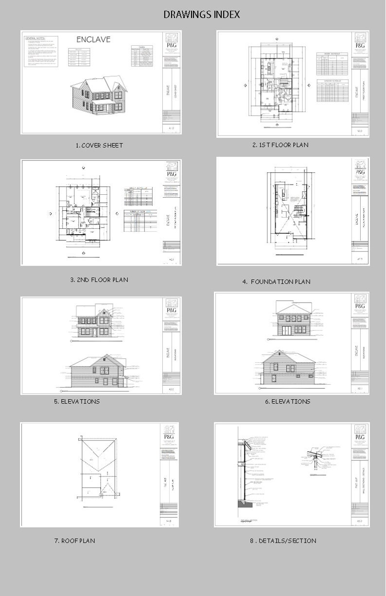 Modern Traditional House Plan ( Enclave) | 4 Bed - 3 Bath | 2,453 Sq Ft ...