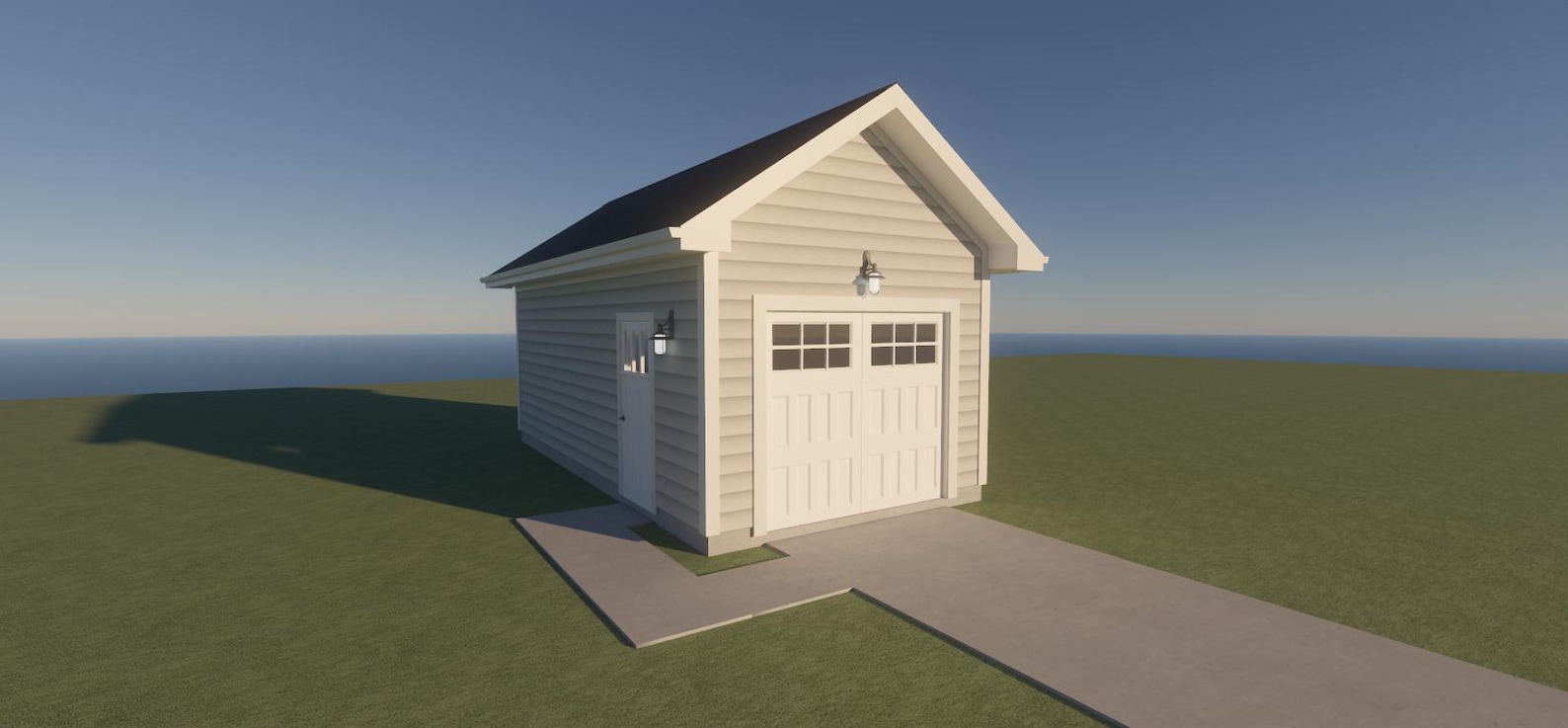 12' X 24' One Car Garage | Full Construction Plan - Etsy