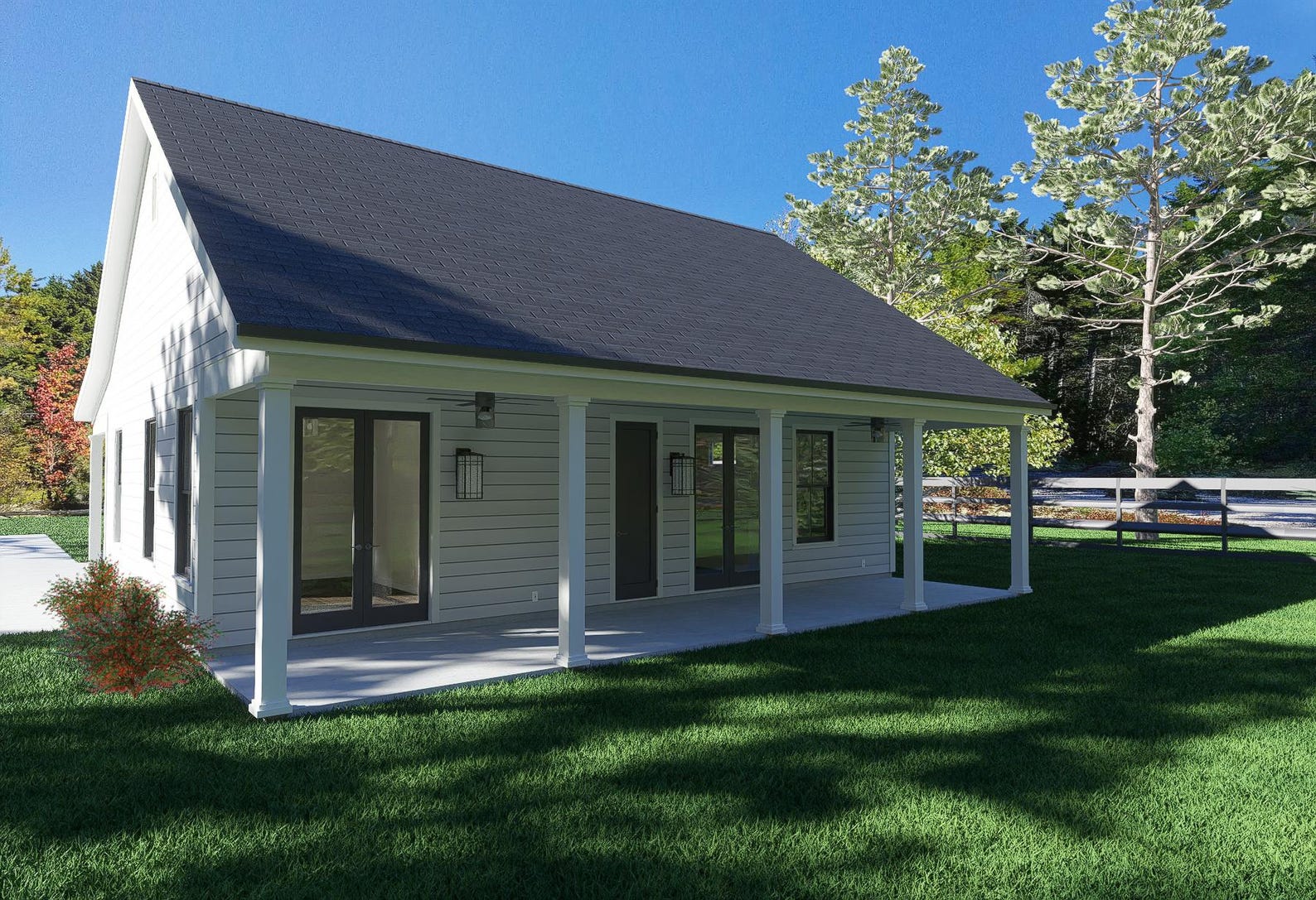 Small Cottage Farmhouse (cresent) | 2 Bed - 1 Bath | 936 Heated Sq Ft ...