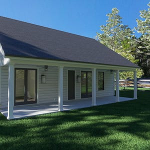 Small Cottage Farmhouse (cresent) | 2 Bed - 1 Bath | 936 Heated Sq Ft ...