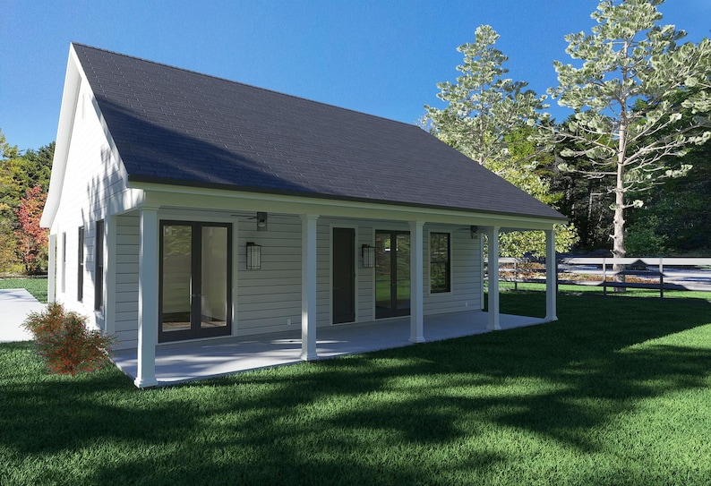 Small Cottage Farmhouse (cresent) | 2 Bed - 1 Bath | 936 Heated Sq Ft ...