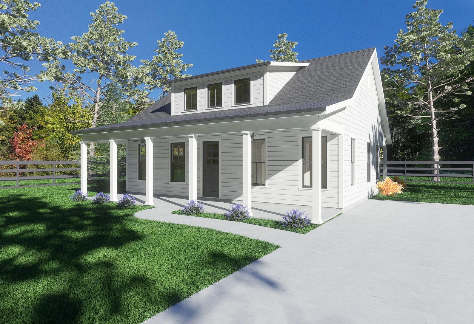 Small Cottage Farmhouse (cresent) | 2 Bed - 1 Bath | 936 Heated Sq Ft ...
