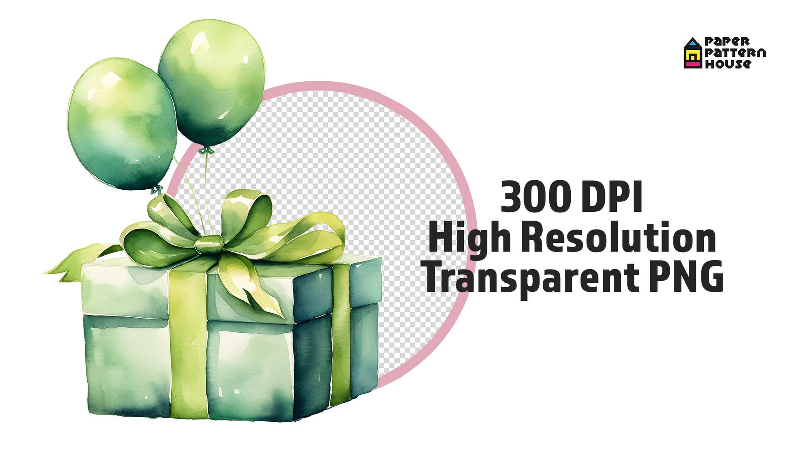 Birthday Party Clipart Bundle, Watercolor Clipart, Digital Balloons ...