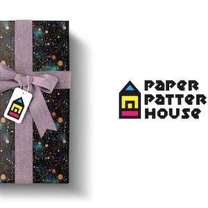 Celestial Stars Digital Paper Set, Seamless Textures, Star Patterns ...