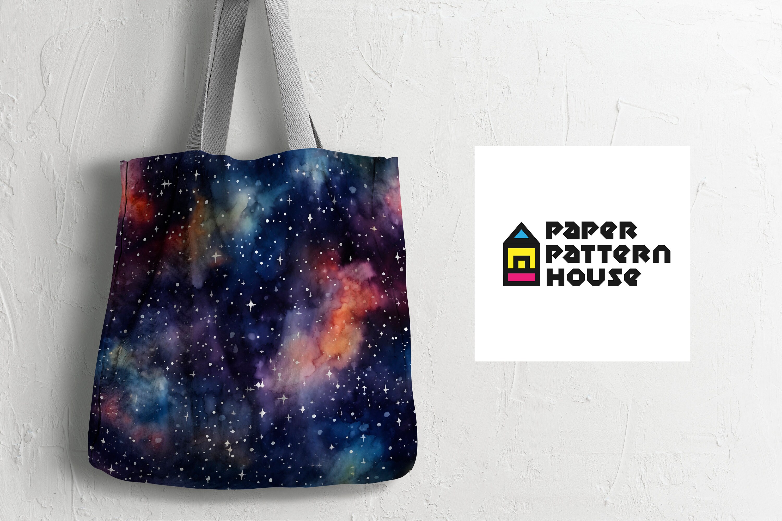 Celestial Stars Digital Paper Set Seamless Textures Star - Etsy