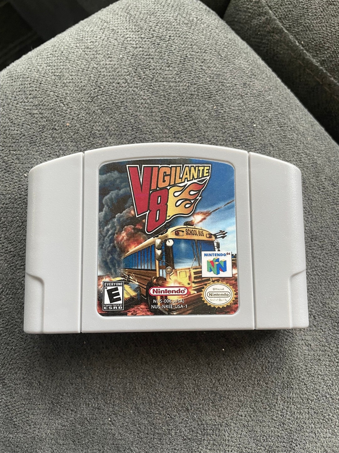 Vigilante 8 Nintendo 64 N64 Game Cart - Etsy