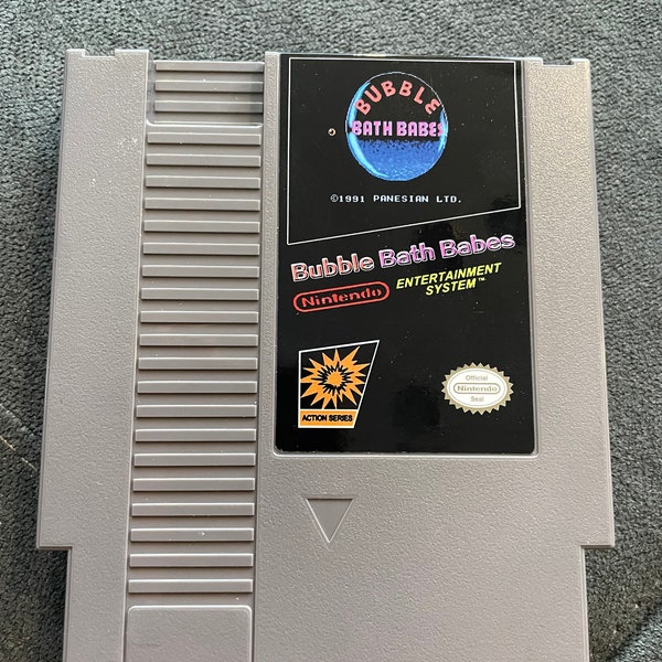 Nintendo Nes Bubble Bath Babes Etsy New Zealand