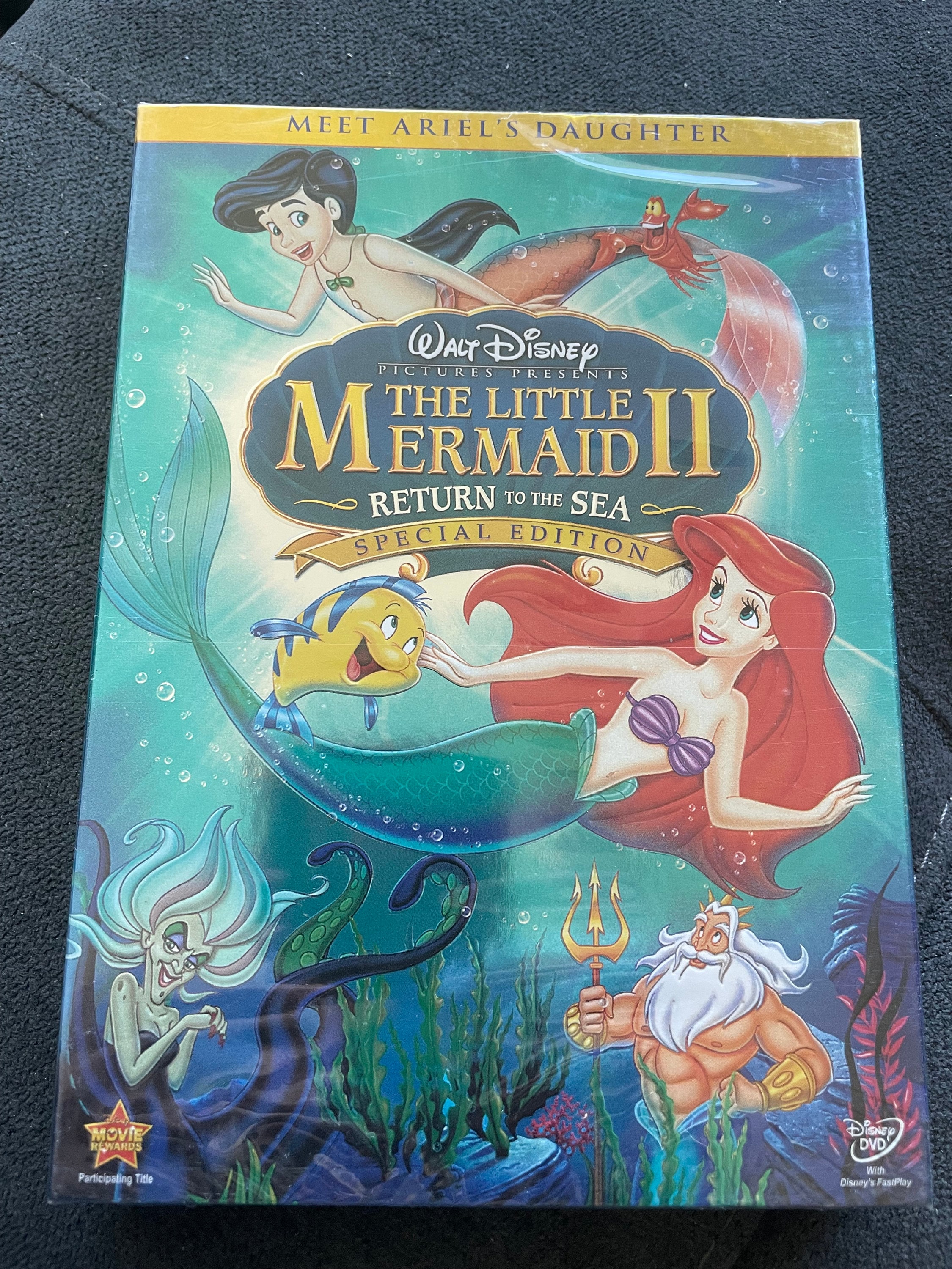 Disney Little Mermaid II 2 Return to the Sea DVD - Etsy