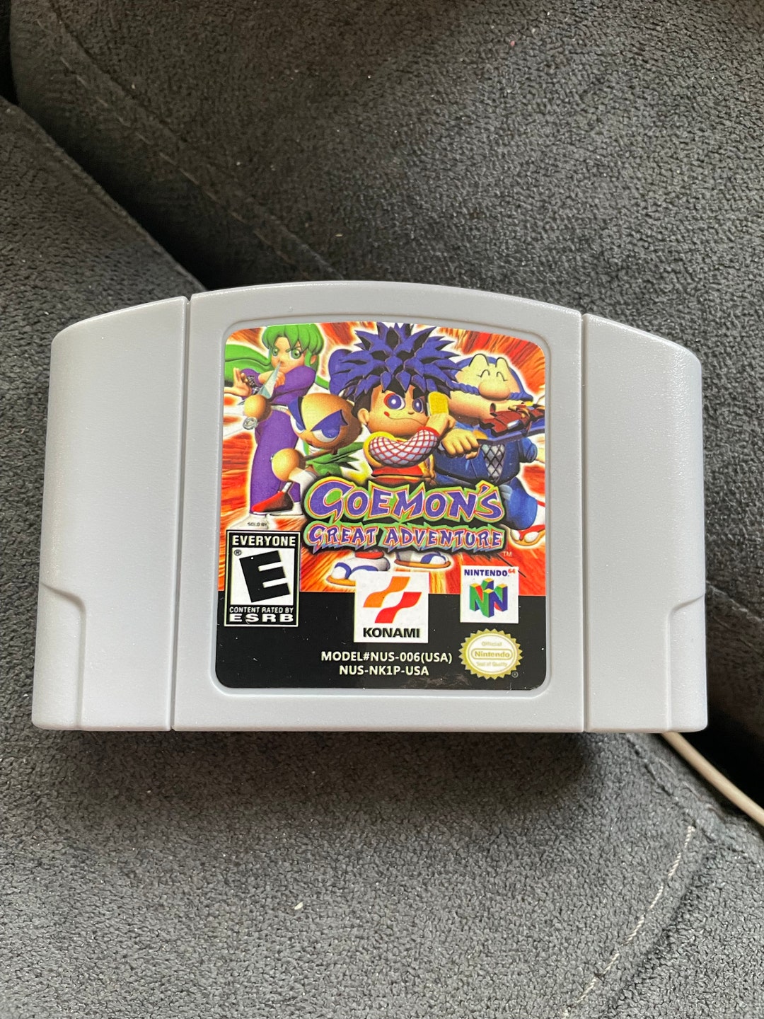 Goemons Great Adventure Nintendo 64 N64 Game Cart - Etsy