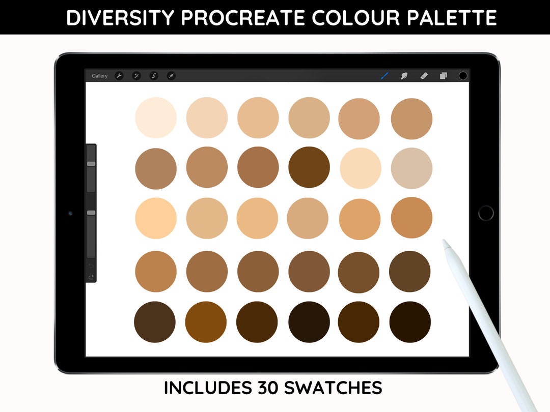 Procreate Colour Palette Procreate Swatches Ipad Art Etsy