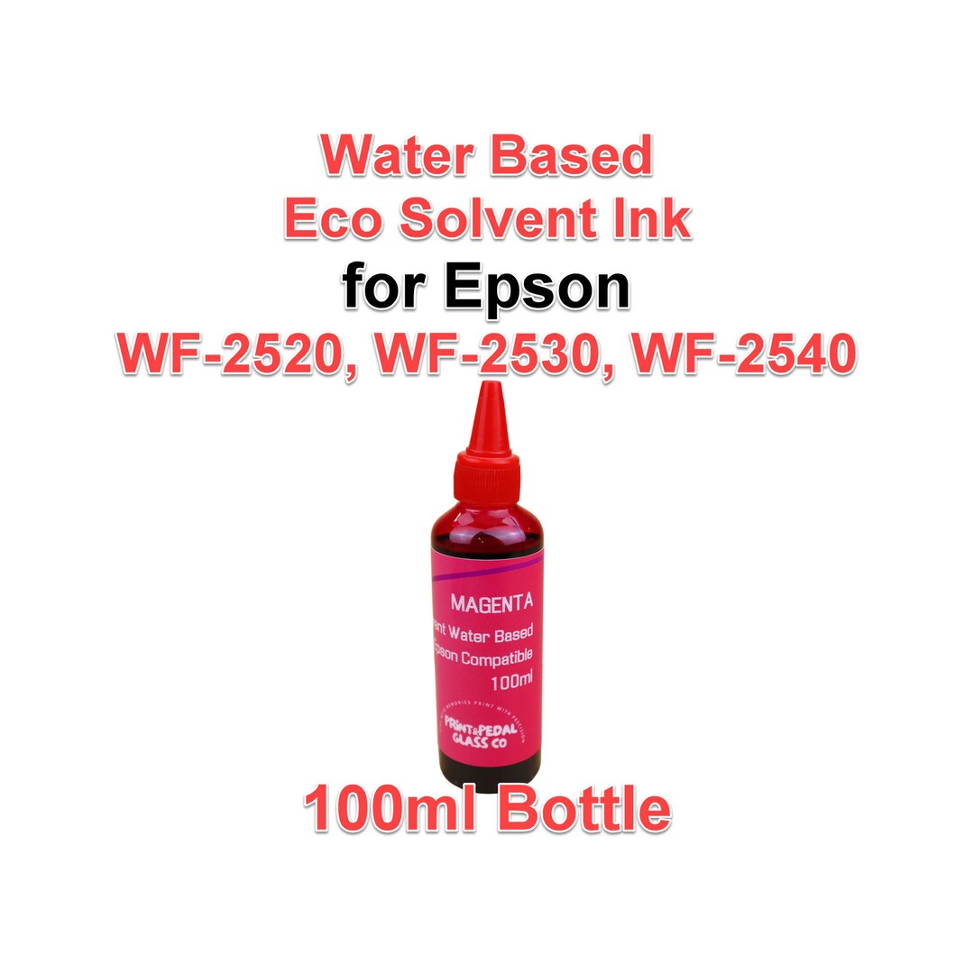 Magenta 100ml Bottle Water Based Eco Solvent Ink for Epson - Etsy