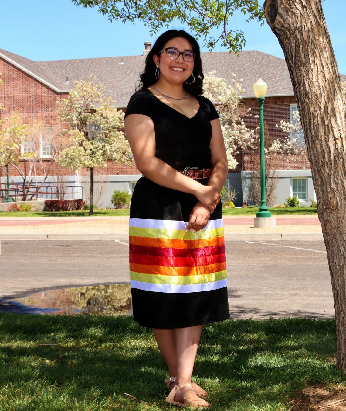 Fire Ribbon Skirt - Etsy