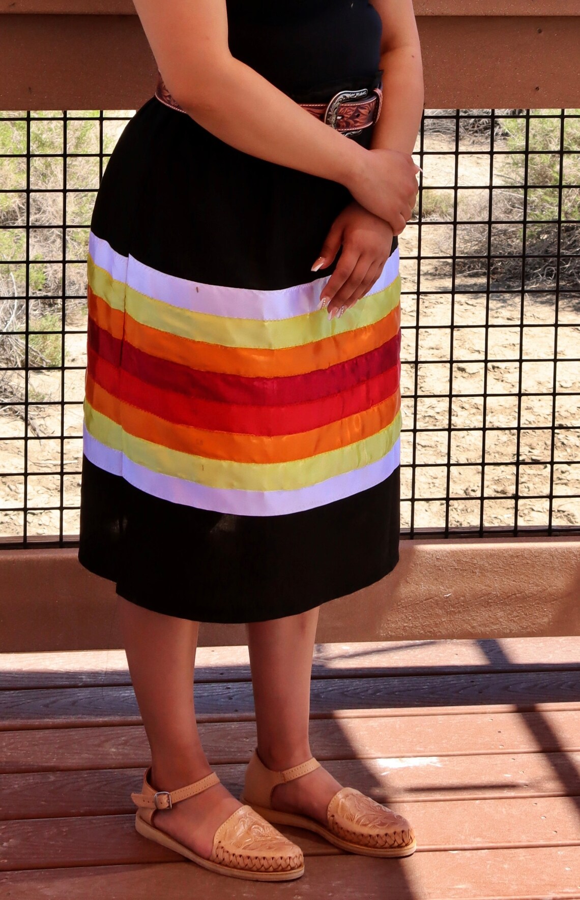 Fire Ribbon Skirt - Etsy