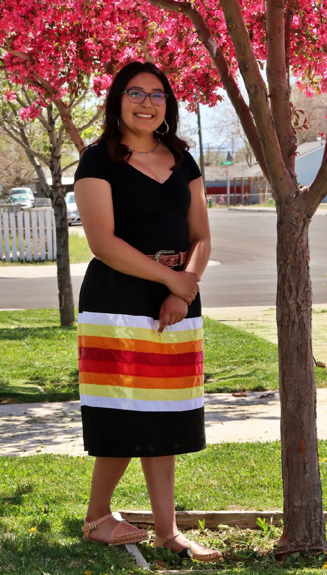 Fire Ribbon Skirt - Etsy