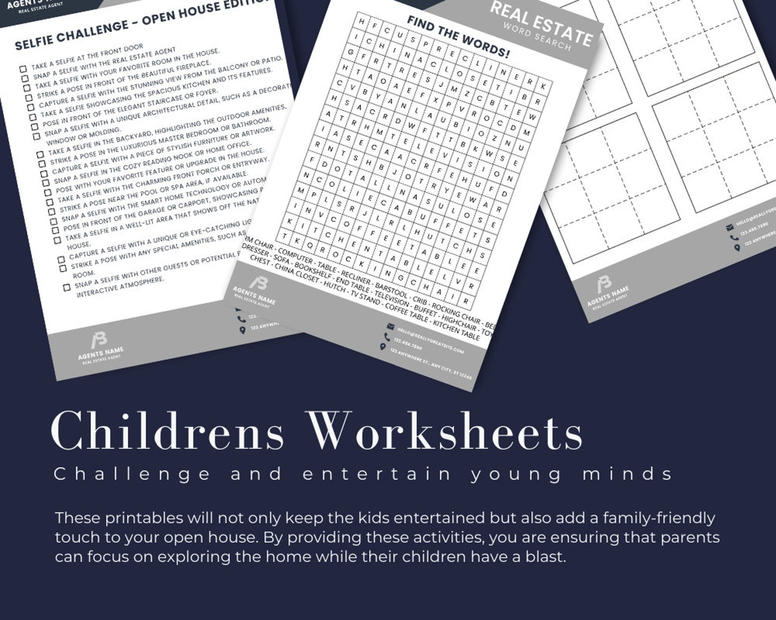 Open House Kids Activity Pack: Coloring, Puzzles, Games (digital ...