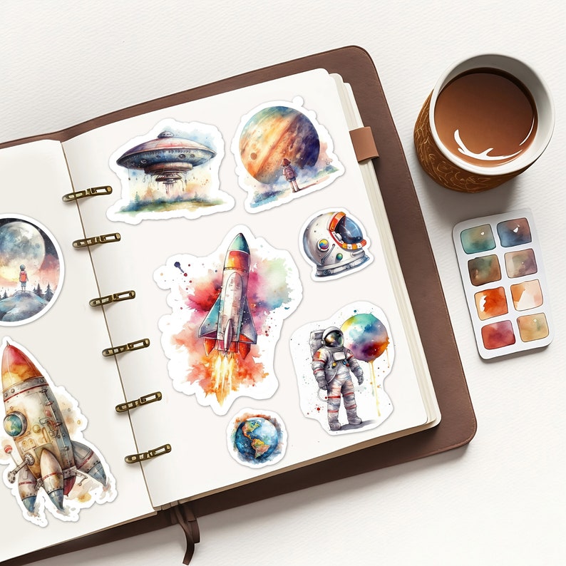 Watercolor Space Clipart - Rocket Clip Art, PNG Format, Transparent ...