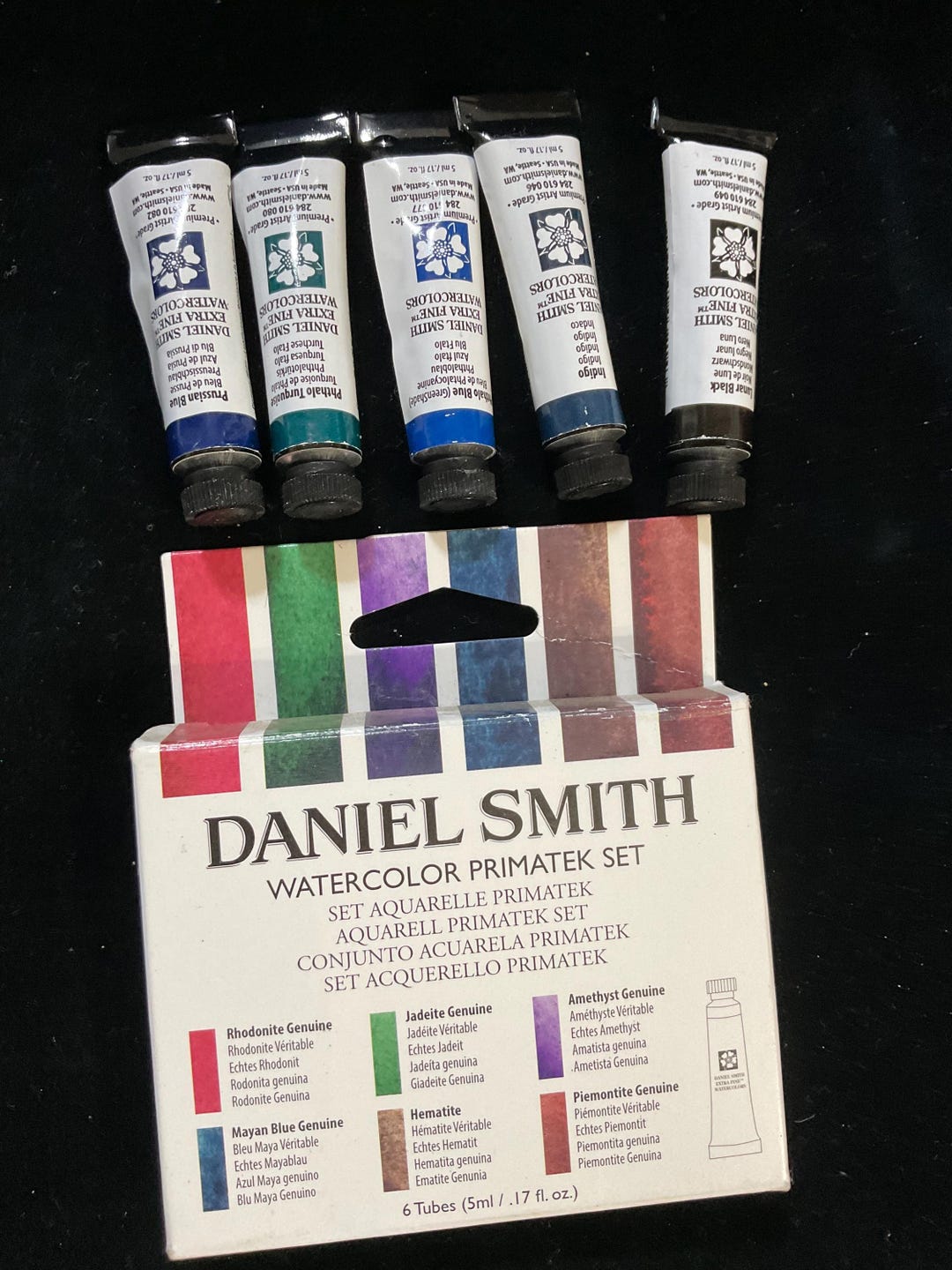 Daniel Smith Watercolor Extra Fine Watercolors and Primatek Paints. 11 ...