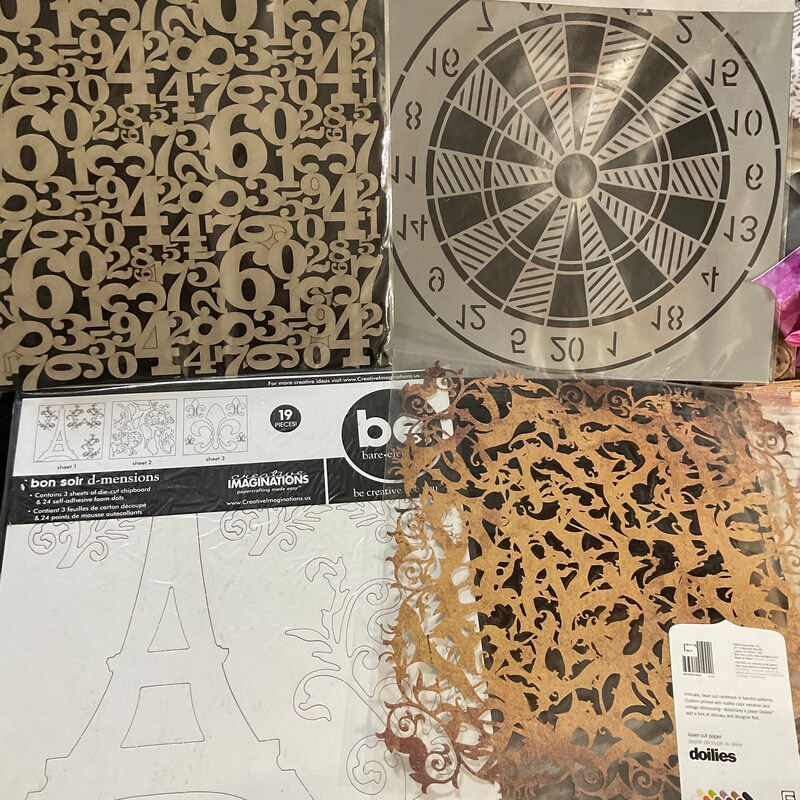 Laser Cut Chipboard - Etsy