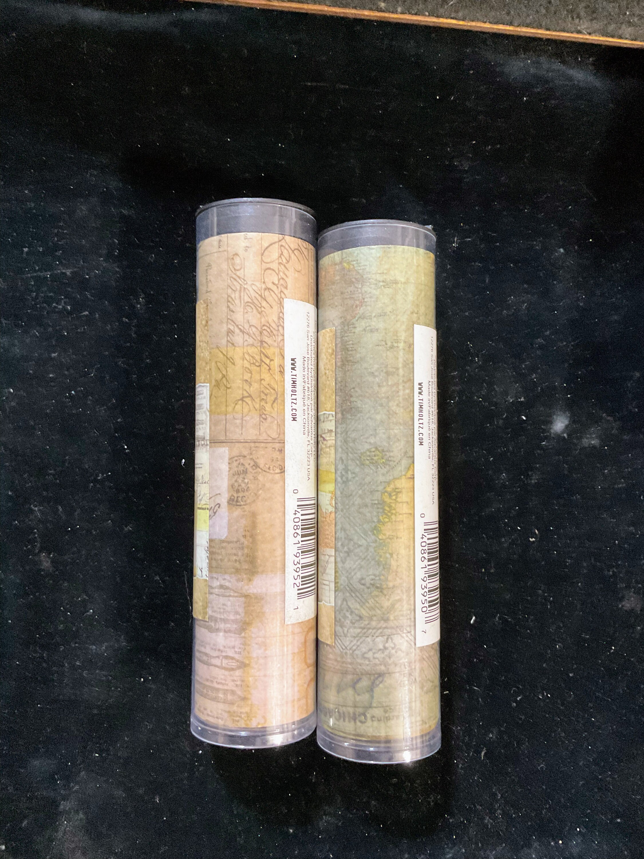Tim Holtz Idea-ology Collage Paper TRAVEL and TYPOGRAPHY Preowned - Etsy