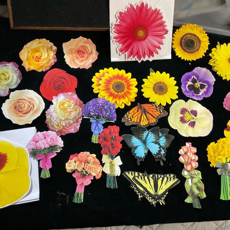 Cardstock Flower - Etsy