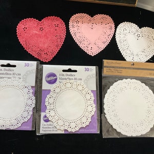 Many Different Doilies in Diffent Shapes, Sizes and Colors. Preowned - Etsy