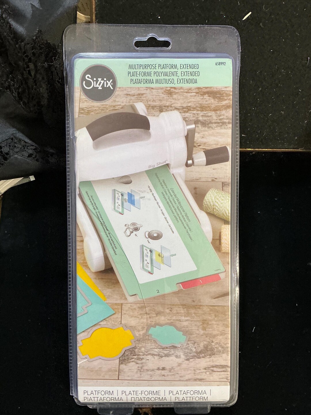 Sizxix Multipurpose Extended Platform 658992. New in Package. for Big Shot, Big Shot Plus ...