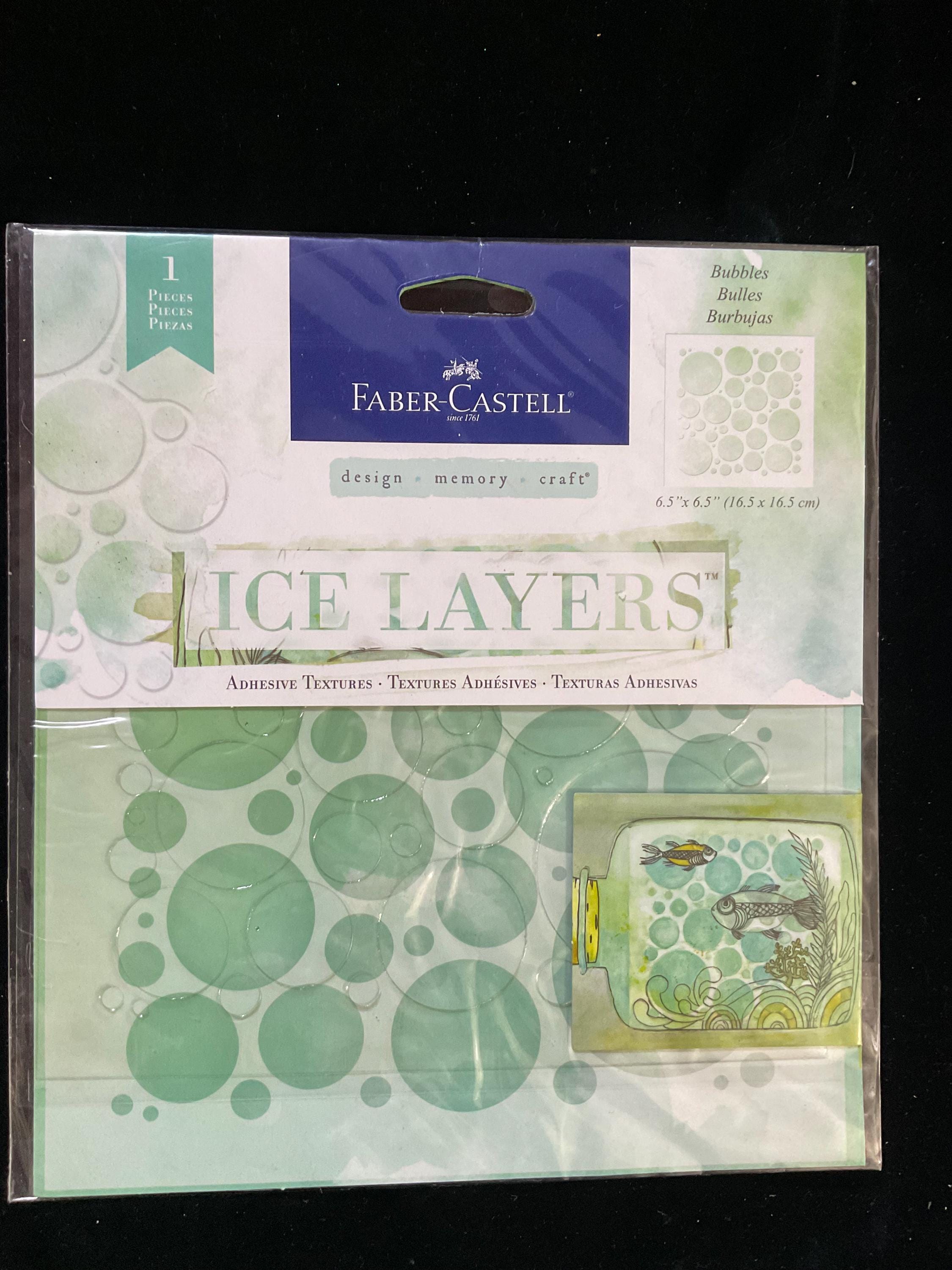 Faber-castell Ice Layers Adhesive Textures Preowned - Etsy