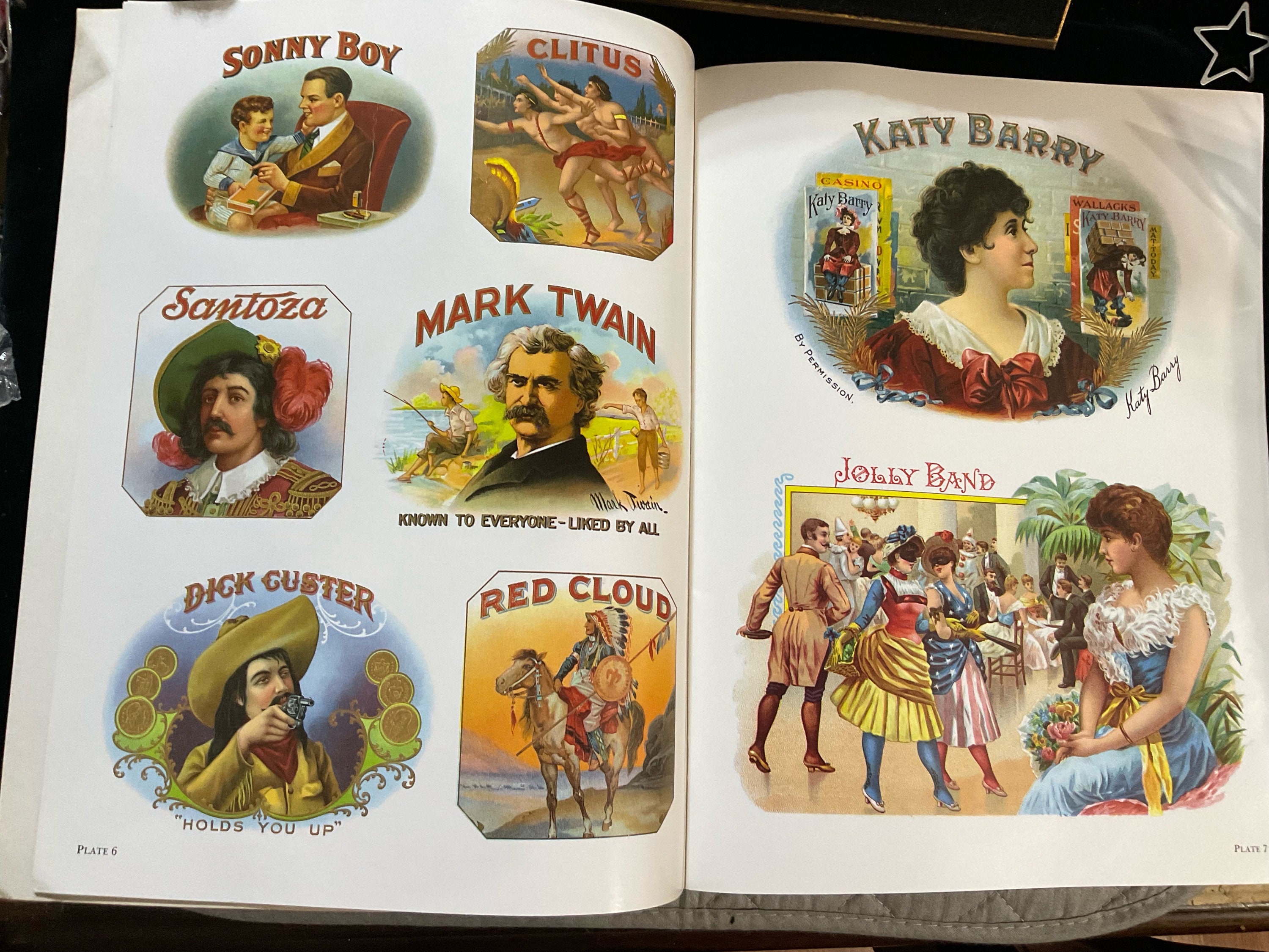 Old Time Cigar Labels in Full Color From Dover Publications Edited by ...
