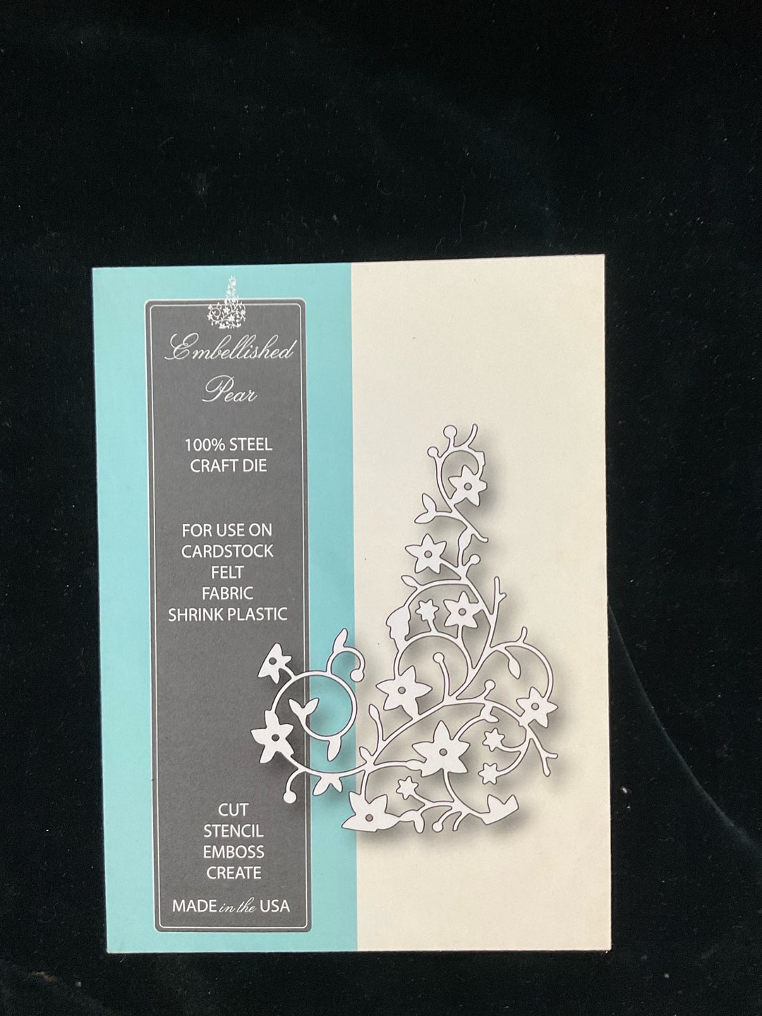 Memory Box Embellished Pear Steel Die Preowned - Etsy