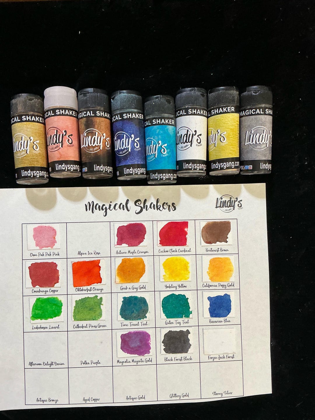 8 Lindy’s Magical Shakers. 7 Are 15g and 1 is 10g. U Can See the Colors ...