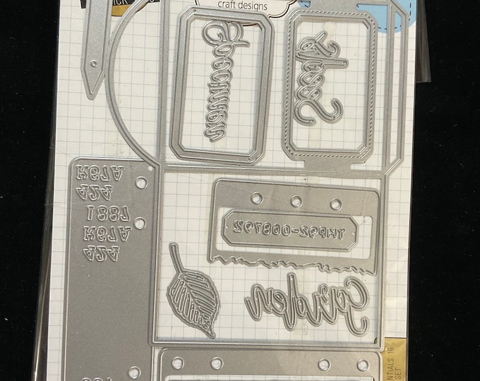 Elizabeth Craft Designs 1838 Sidekick Essentials 16 Seed Packet 12 Dies ...